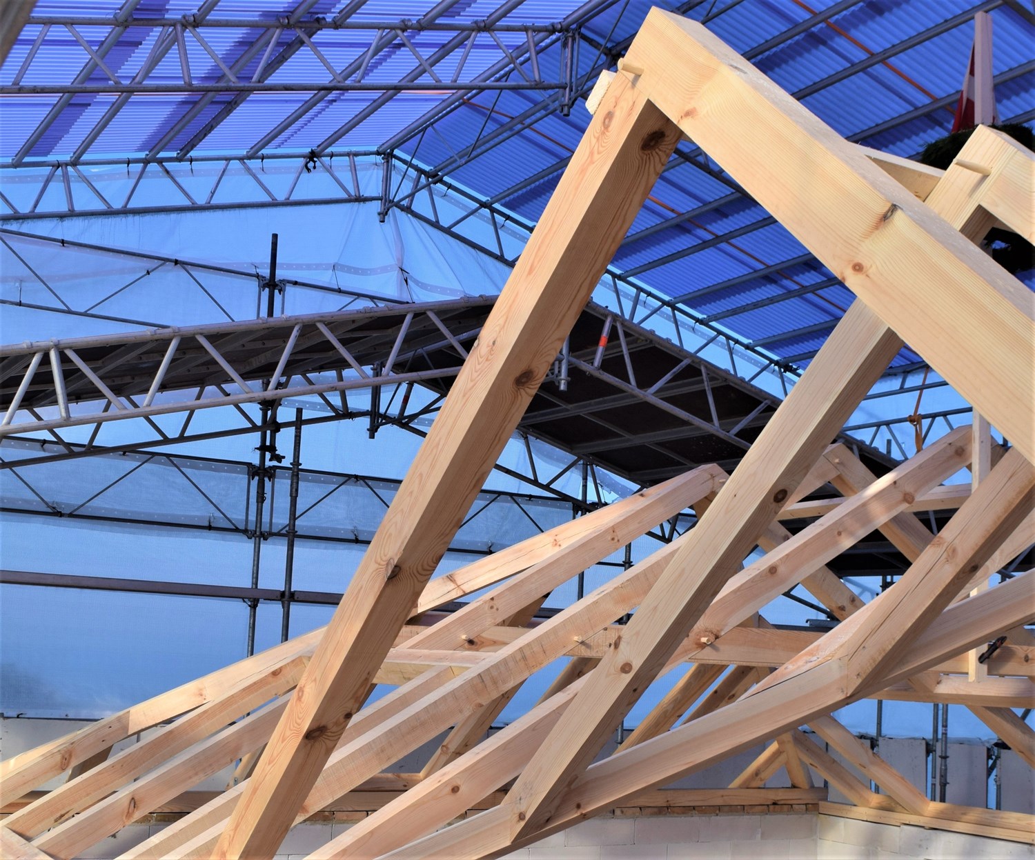 Ny tagkonstruktion - Winther A/S